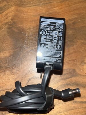 Genuine Samsung Monitor AC/DC Adapter Power Supply - Black (A2514_MPNL ...