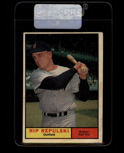 1961 RIP REPULSKI TOPPS #128 RED SOX GD/VG #7256 | eBay