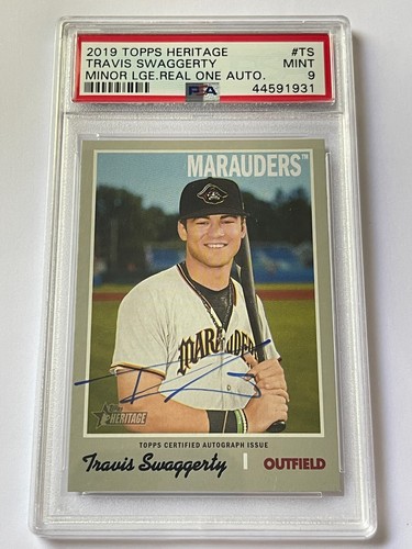2019 Topps Heritage Minor League Edition - Real One Autographs Travis ...