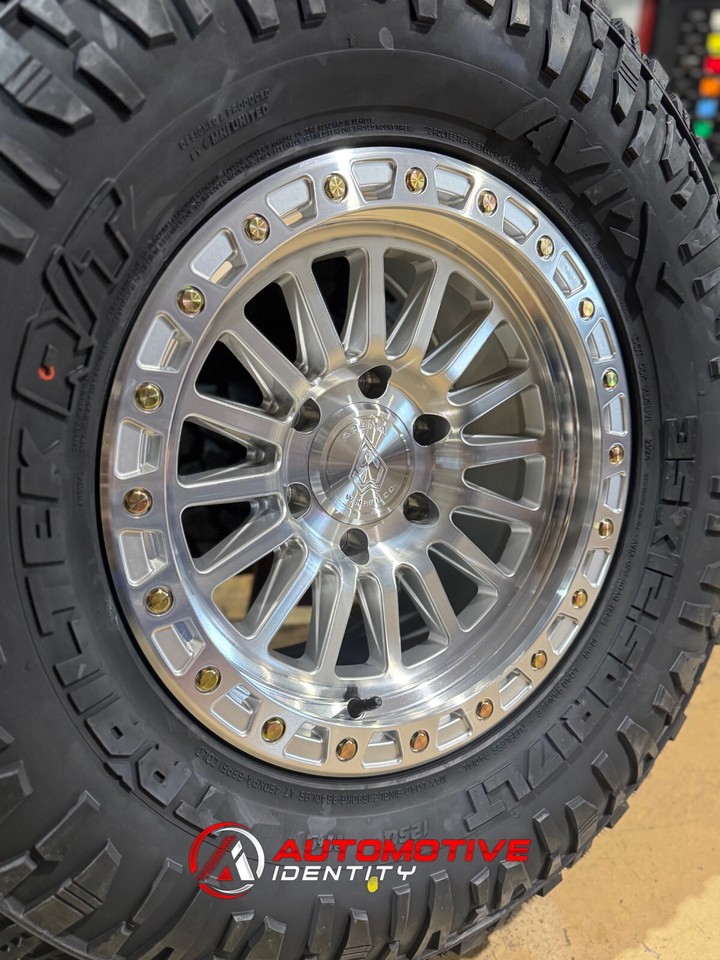 17x9 Arena A108 Trophy Wheels 35" AT RT Tires 6x135 Ford F150 ...