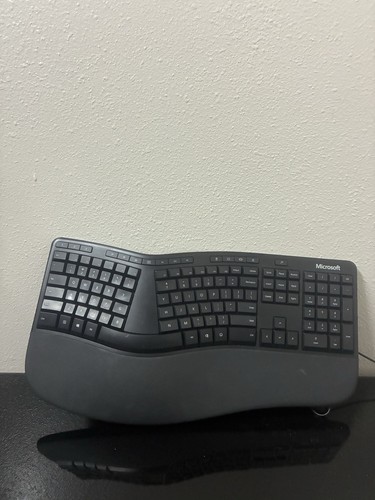 Microsoft Ergonomic Keyboard Wired Model 1878 USB 2.0 Black | eBay