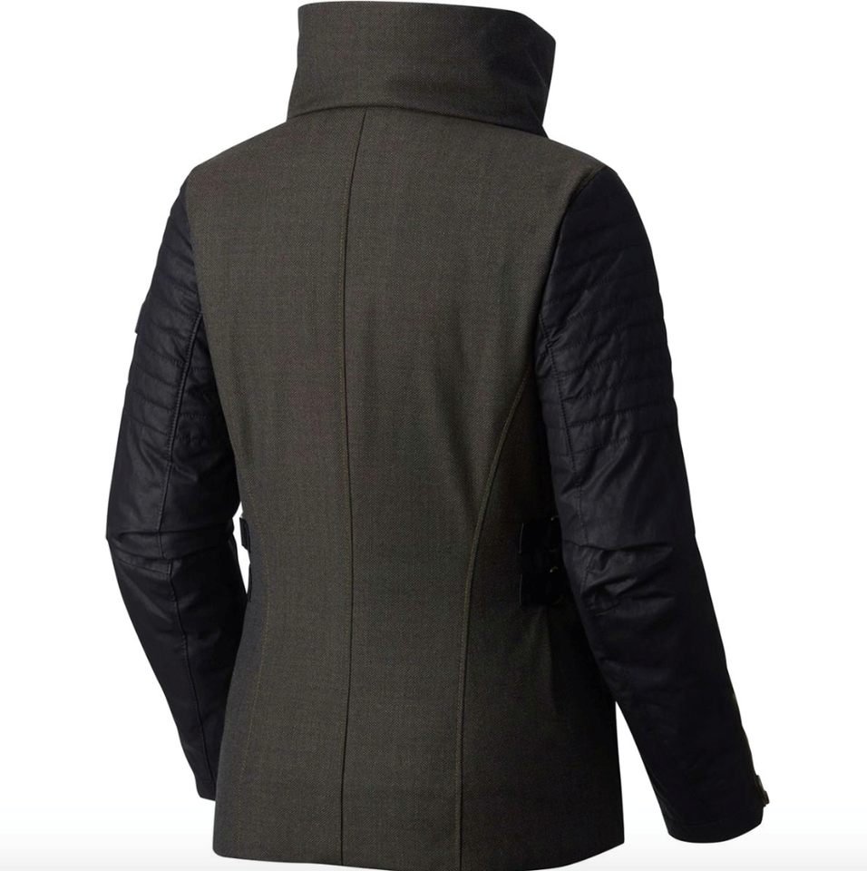 Sorel Womens XS Joan Of Arctic Jacket Olive Heather Wool Body/Down Fill ...