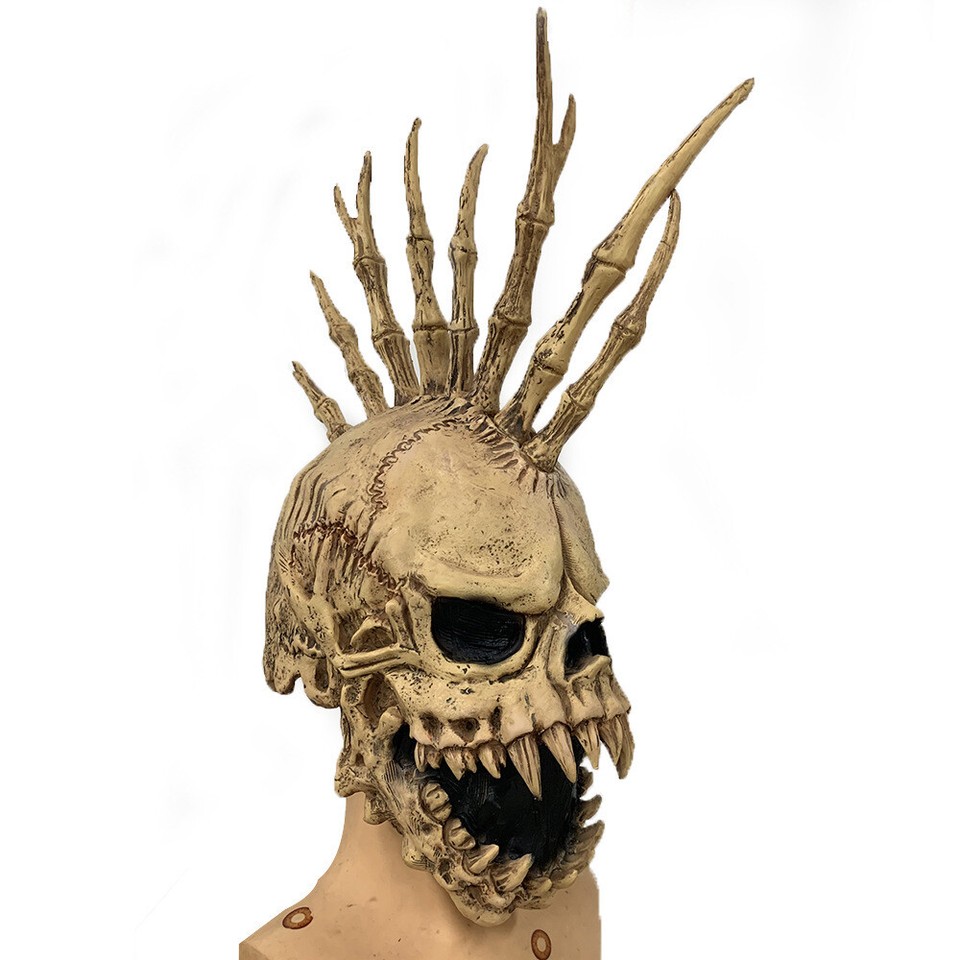 Zombie Mask Scary Walking Dead Creepy Halloween Costume Party Latex ...