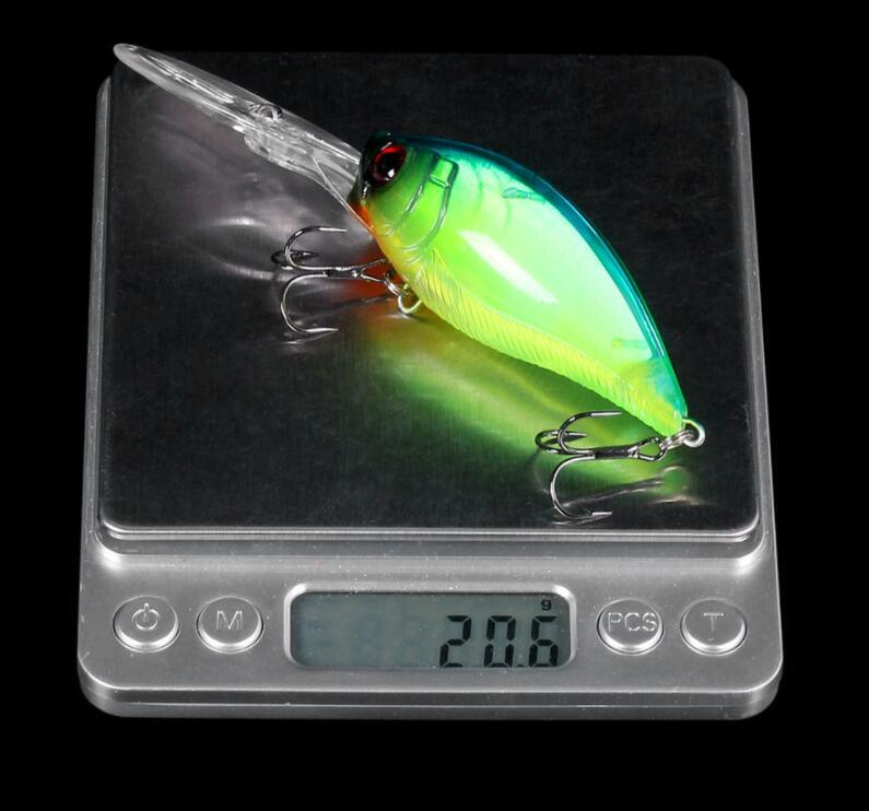 3PCS Saltwater Fishing Lures Minnow Deep Diving Crankbait Wobblers ...