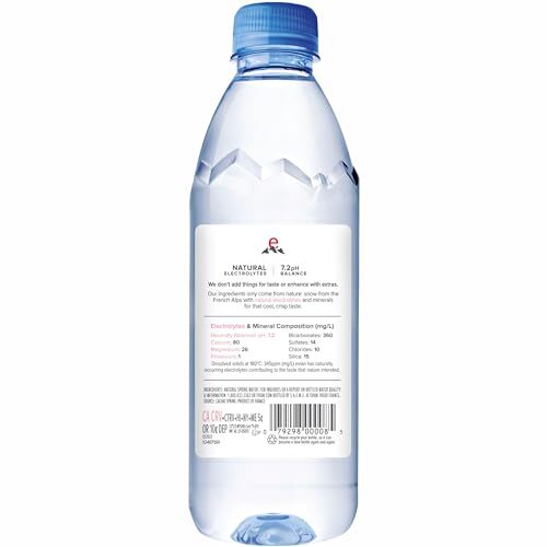 Natural Spring Water, PH Balanced with Natural Electrolytes, 16.9fl oz ...
