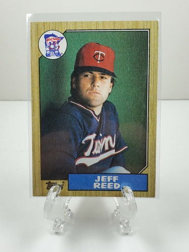 Topps 1987 Baseball Card #247 Jeff Reed Minnesota Twins | eBay