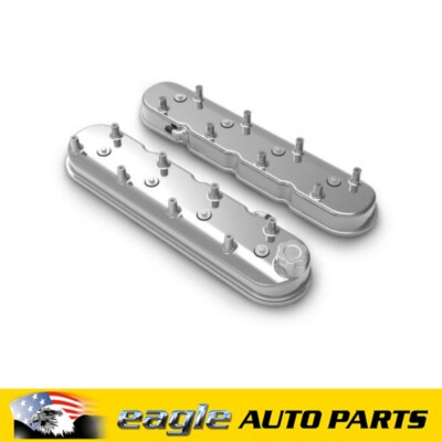 Holley Aluminum Tall Chev LS Engines LS3 Polished Rocker Covers # HO241 ...