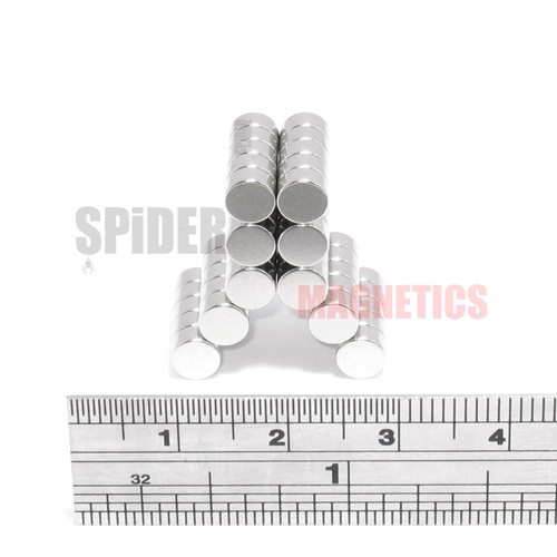 50 Strong 5mm x 2.5mm Magnets Neodymium Disc For Crafts Models Fridge ...