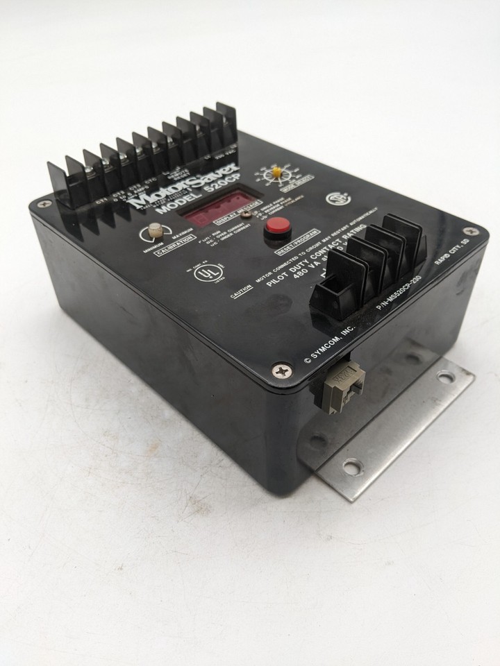 Motor Saver MS520CP-230 Motor Protector 17 Amp 230 Volt 3-Phase Display ...