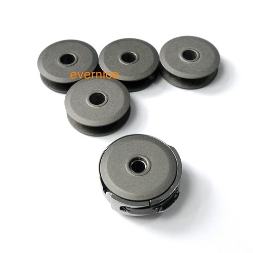 Bobbin Case & 5 Bobbins for Juki LBH-781,LBH-782,LBH-783,LBH-784 Button ...