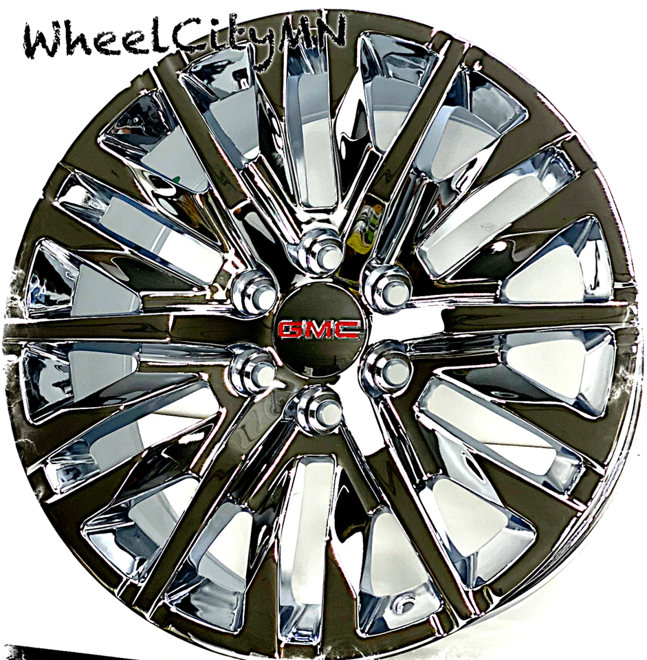 22" chrome OE replica 84437264 wheels fits 2022 GMC Sierra 1500 Denali ...