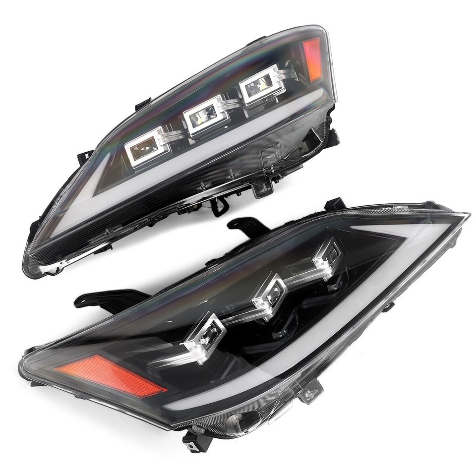 New Upgrade LED Headlights Headlamps Assembly For 2007-2012 Lexus ES350 ...