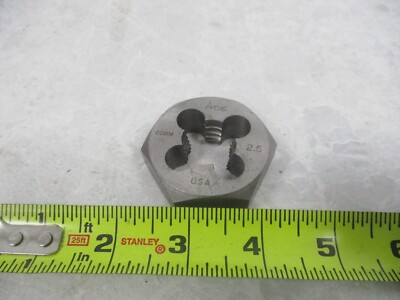 ACE HANSON DIE 20mm x 2.5 METRIC THREADING DIE, U0148 | eBay