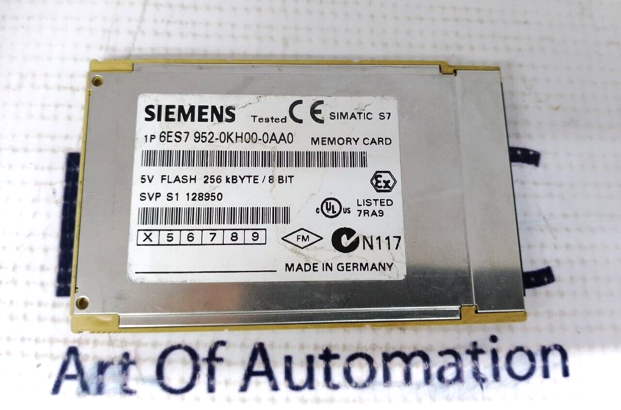 1PC SIEMENS SIMATIC S7 6ES7952-0KH00-0AA0 memory card for S7-400 USED ...