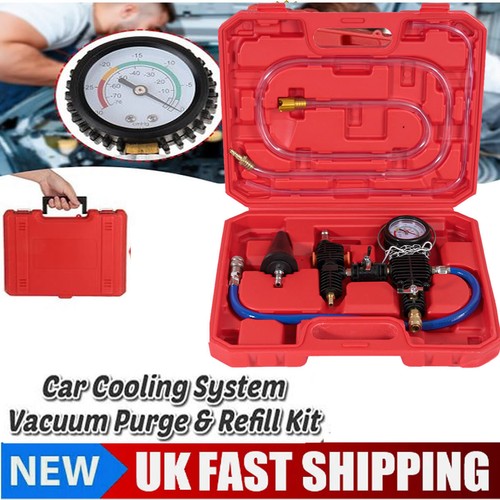Coolant Vacuum Refill Tool Kit Universal Cooling System Filler Purge ...