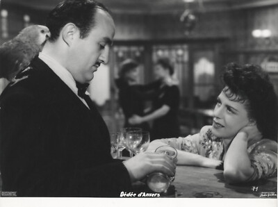Photo originale Bernard Blier Marcelle Arnold Dédée d'Anvers bar ...