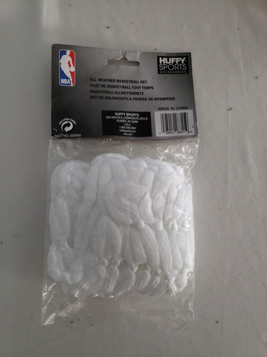 NEW Official HUFFY SPORTS White Basketball Net Heavy Duty All Weather ...