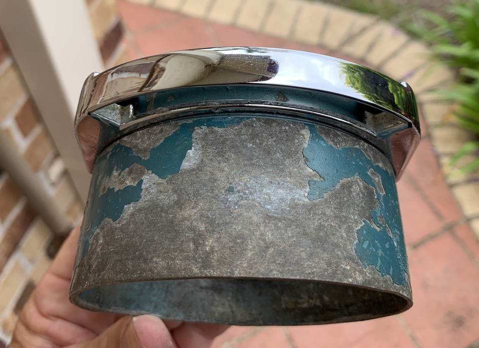 HOLDEN EH AUTO COLUMN SHIFT QUADRANT CHROME SELECTOR HONEY POT METAL EJ ...