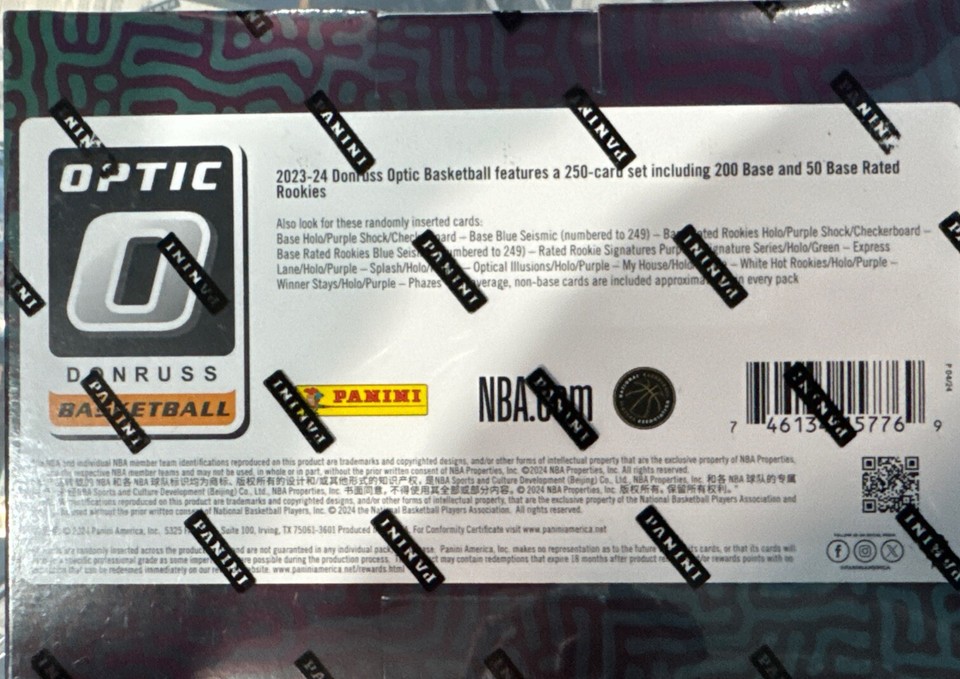 2023-24 Panini Donruss Optic NBA Basketball Target MEGA BOX Wemby RC ...