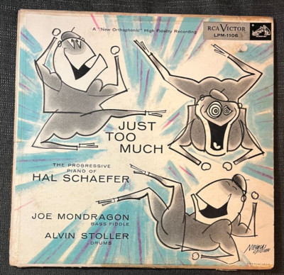 HAL SCHAEFER - Just Too Much ~ RCA 1106 {dg orig} w/Mondragon, Al ...
