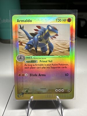Armaldo 1/100 EX Sandstorm - Reverse Holo Common Pokemon Card DMG | eBay