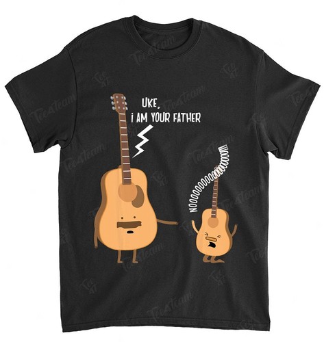 Uke I Am Your Father T Shirt Ukulele Guitar Music Gift | eBay