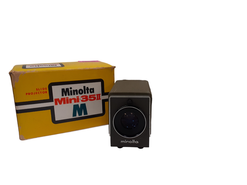 MINOLTA 35 MINI SLIDE PROJECTOR KIT - VINTAGE - Untested SPARES ...