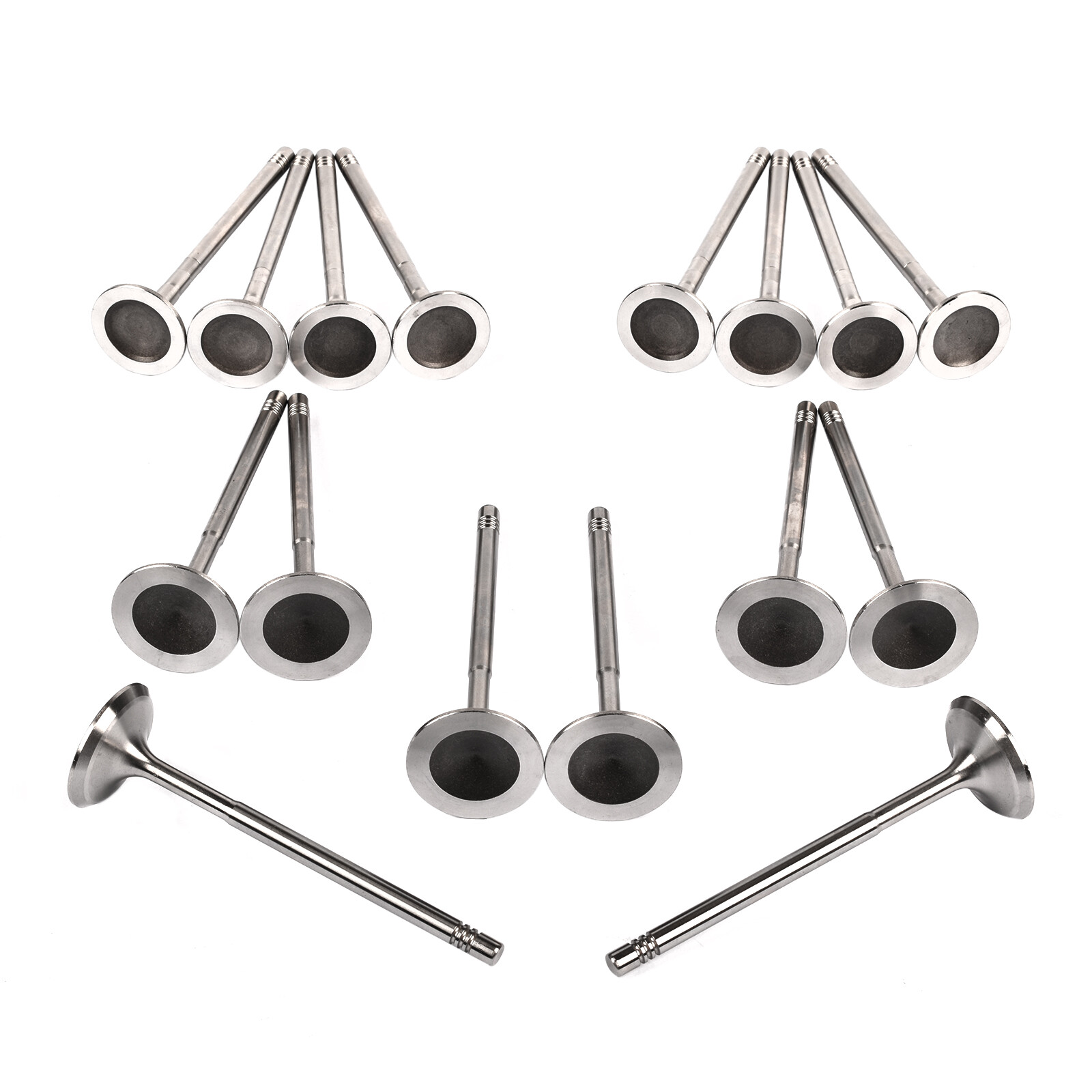 Intake&Exhaust Valves For Mercedes M271 C/E/SLK/ 180 250 200CGI Coupe ...