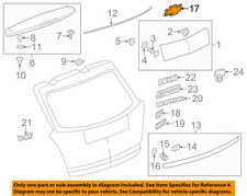 Land Rover OEM Liftgate Tailgate Hatch-emblem Badge Nameplate LR063644 ...