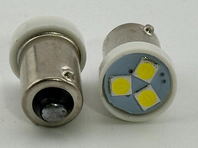 Rebaydo™ 2 pcs BA9S 55 LED Bulb 6 Volt AC or DC | eBay