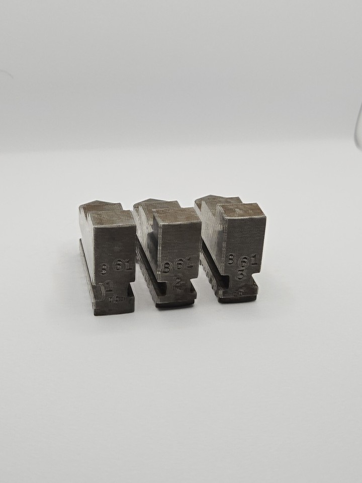3 Jaw Lathe Chuck Replacemnt Outside Jaws South Bend Logan Cushman 3506 ...