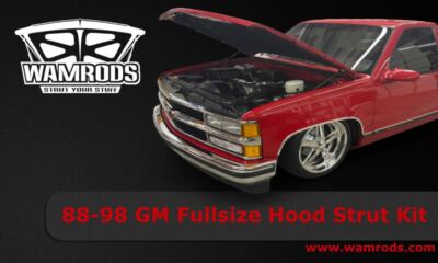 WAM Rods 88-98 Chevy GMC Fullsize Truck SUV Hood Strut Kit - OBS CK | eBay