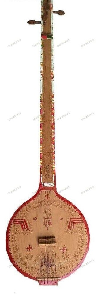 New Instrument Profesional Rajasthani Wooden Chautara Tandura Folk ...