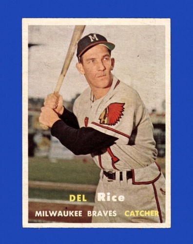 1957 Topps Set-Break #193 Del Rice NR-MINT *GMCARDS* | eBay