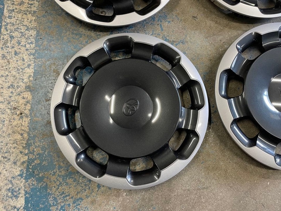 JDM Toyota Sienta New Car Wheel Caps 4 pieces No Tires | eBay