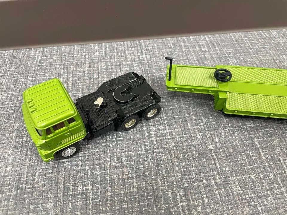 SHINSEI MINI POWER 37 Hino Heavy Duty Transport Trailer #QY6V6F | eBay