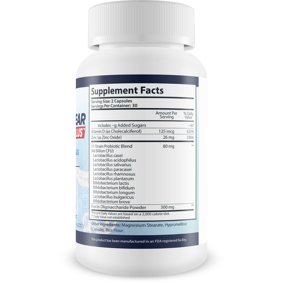 Fungus Clear Nails Plus - Probiotic Fungus Destroyer - 40 Billion CFU ...