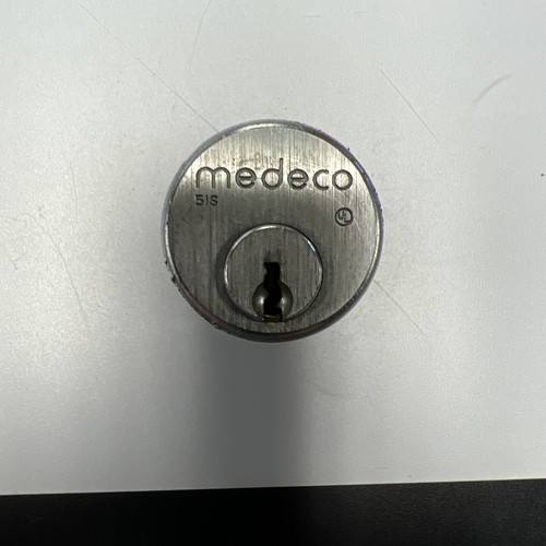 Medeco Brand 5 pin Mortise Cylinder Adam’s Rite Cam, No Key Used | eBay