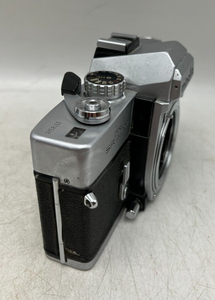 Silver Minolta SRT 202 35mm Film SLR Camera Body Only - *READ* | eBay