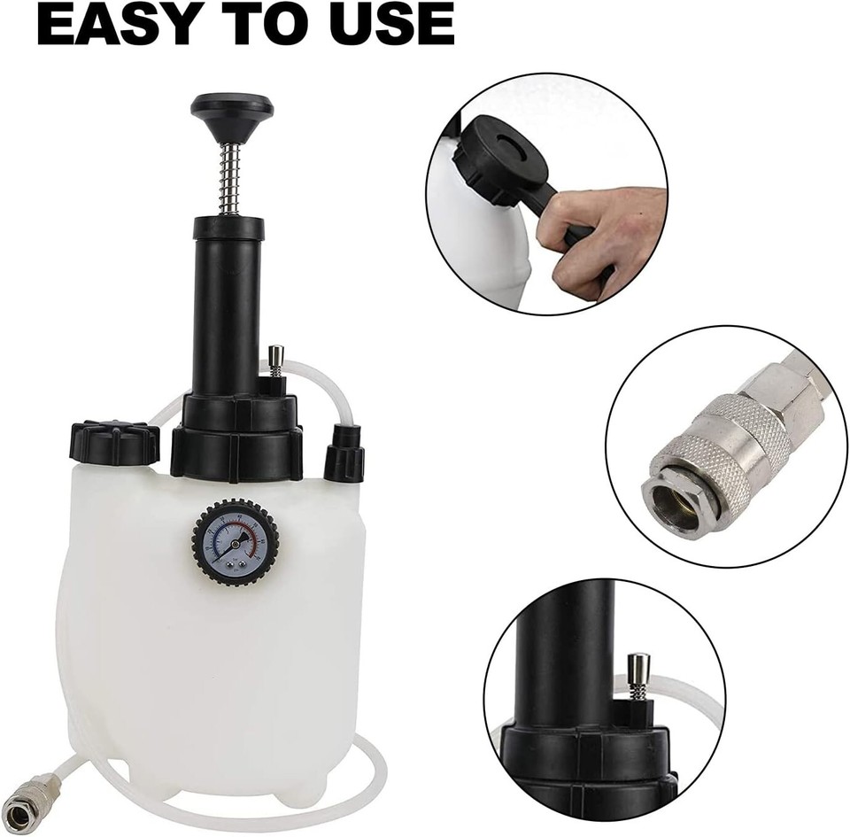 Auto Brake Pressure Bleeder Manual Bleeding System Brake Fluid Bleeder ...