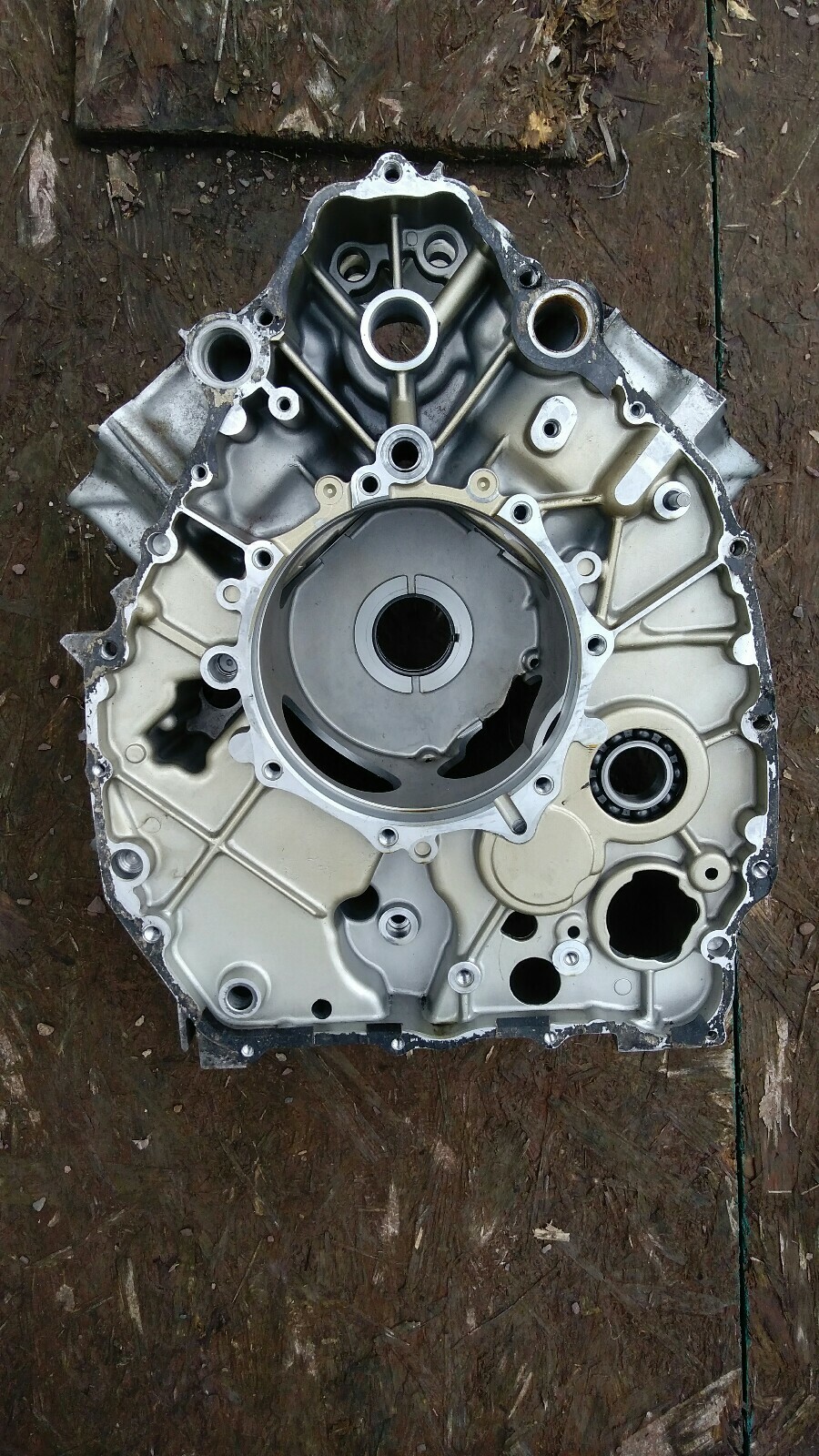 1981 82 Honda Silver Wing 500 GL500 ENGINE MOTOR CRANKCASE CRANK CASE ...