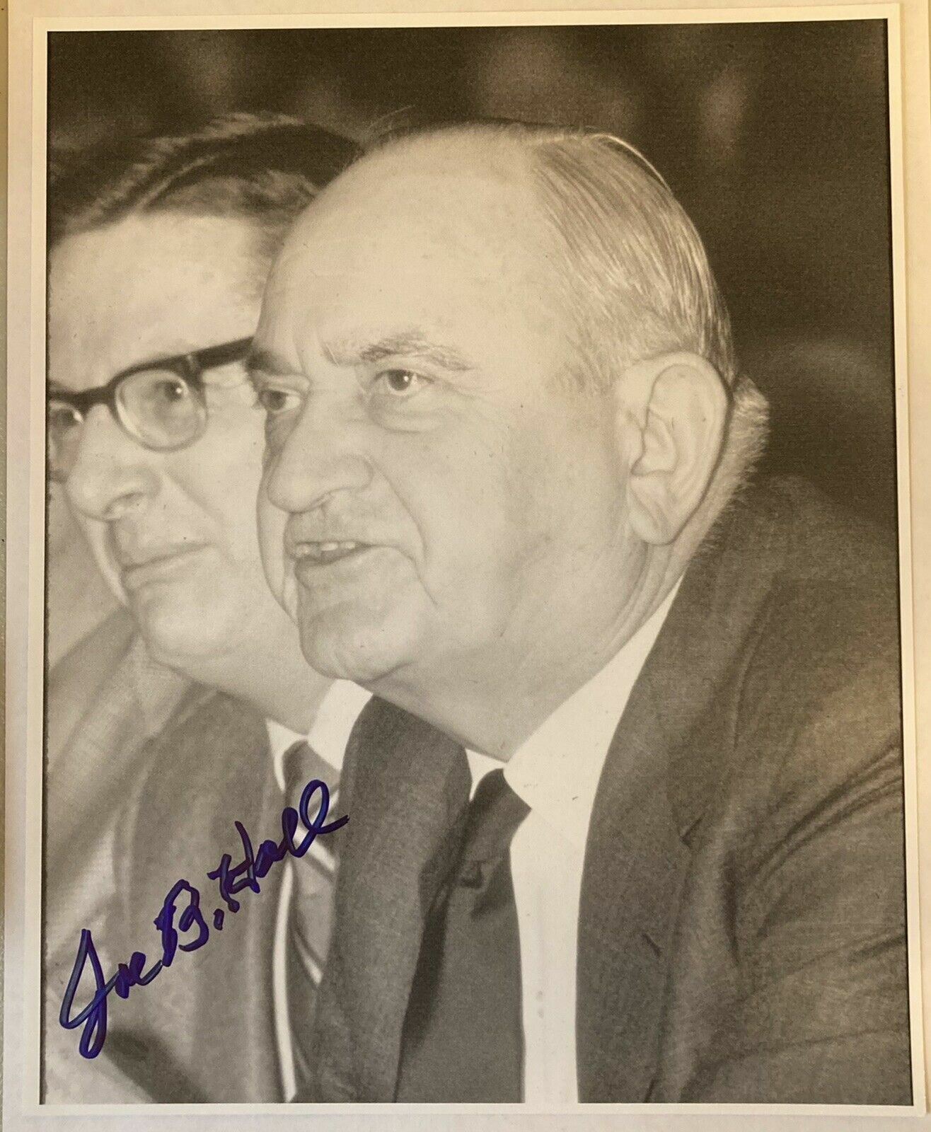 JOE B. HALL Kentucky SIGNED 8x10 Basketball Photo w/COA *RARE* with ...