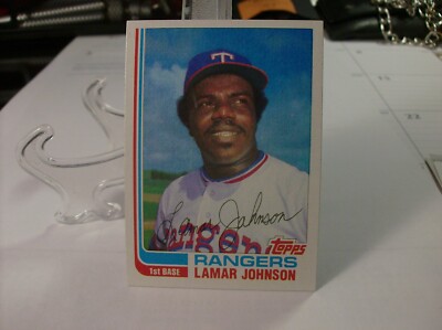 1982 Topps Traded #50T - Lamar Johnson - Texas Rangers 82-1972 | eBay