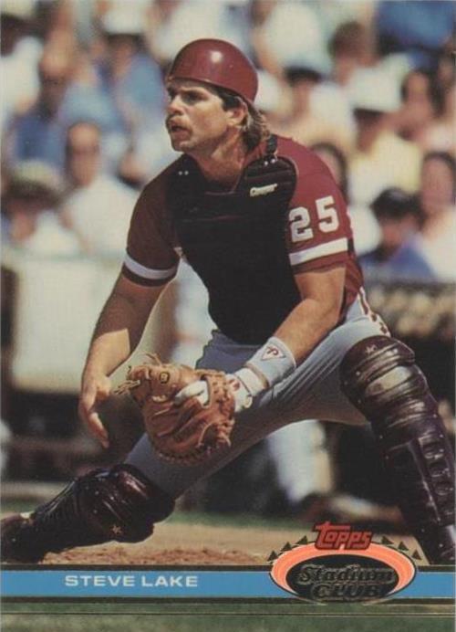 1991 Topps Stadium Club - Steve Lake #395 for sale online | eBay