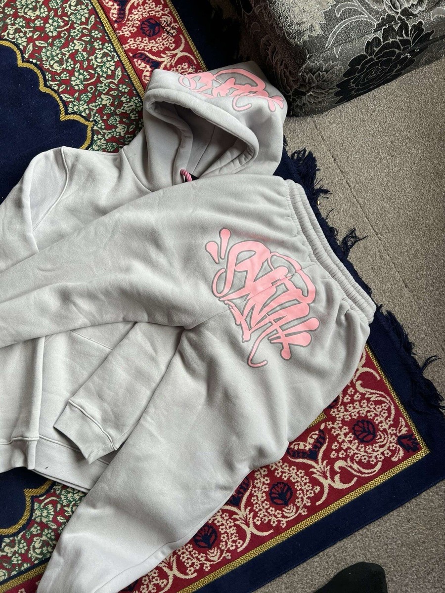 Syna 取 World Tracksuit gray x pink Mサイズ Syna 取 World Tracksuit gray x pink Mサイズ