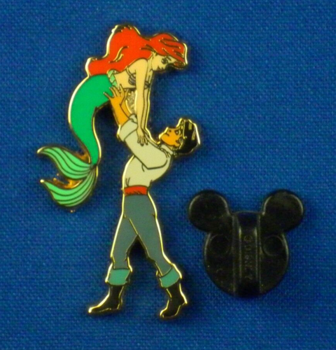 Prince Eric Lifting Ariel the Little Mermaid Princess DLRP Disney Pin ...