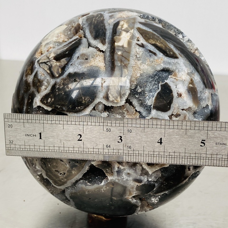 Natural sphalerite crystal cave quartz Sphere healing ball Specimen ...