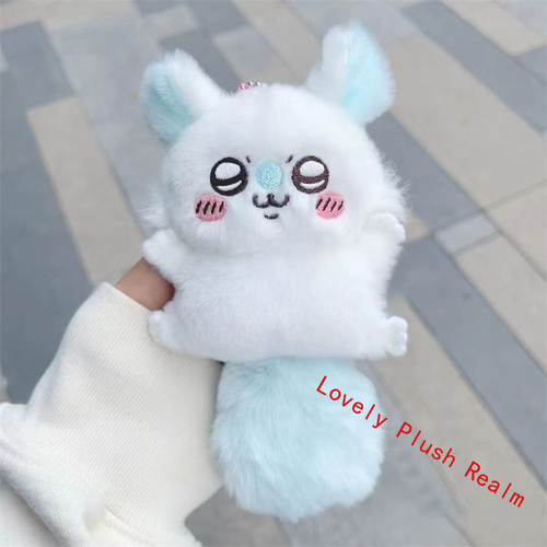 New Cute Chiikawa Momonga Doll Toy Keychain Key Backpack Plushie Mascot ...
