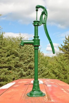 Vintage Butler Pump Co Butler IND Cast Iron Antique Hand Water Well ...