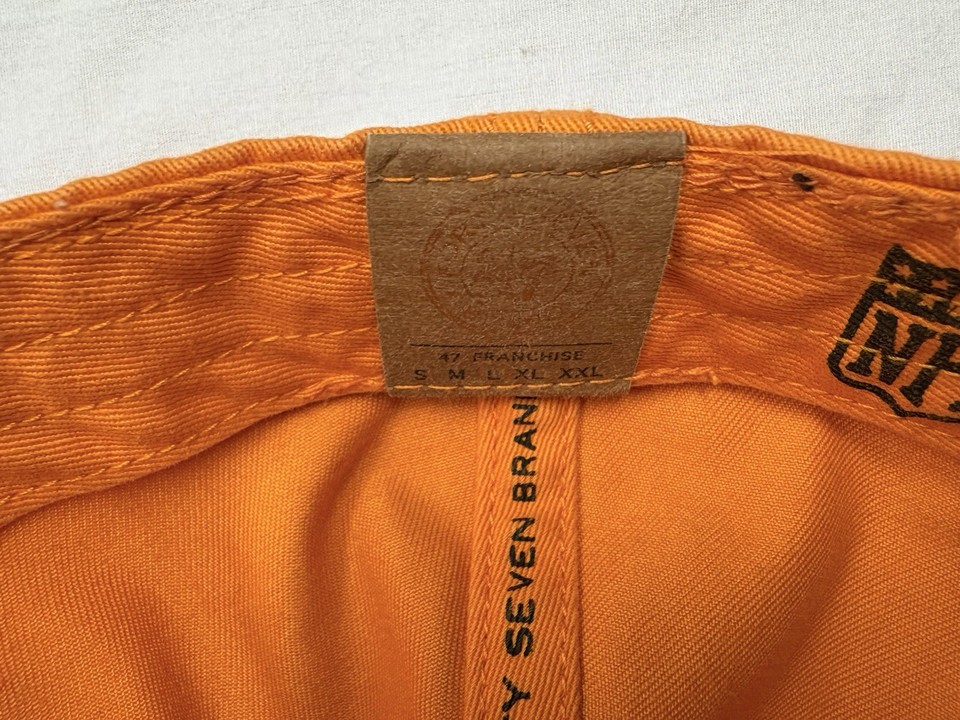 Miami Dolphins NFL ‘47 Franchise Orange Clean Up Adjustable Size Hat ...